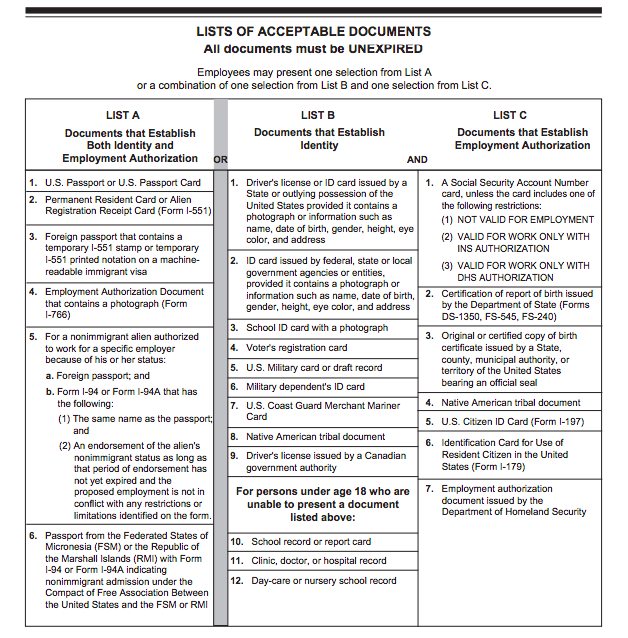 I 9 Form Employment Eligibility Form Requirements Fairygodboss I 9 Form Employment Eligibility Form Requirements Fairygodboss