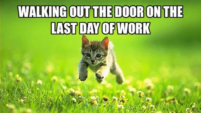 25 Memes to Celebrate Your Last Day at Work