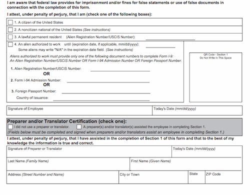 I-9 Form: Employment Eligibility Form Requirements | Fairygodboss