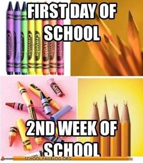 35 Memes That Convey All the First Day of School Feels | Fairygodboss